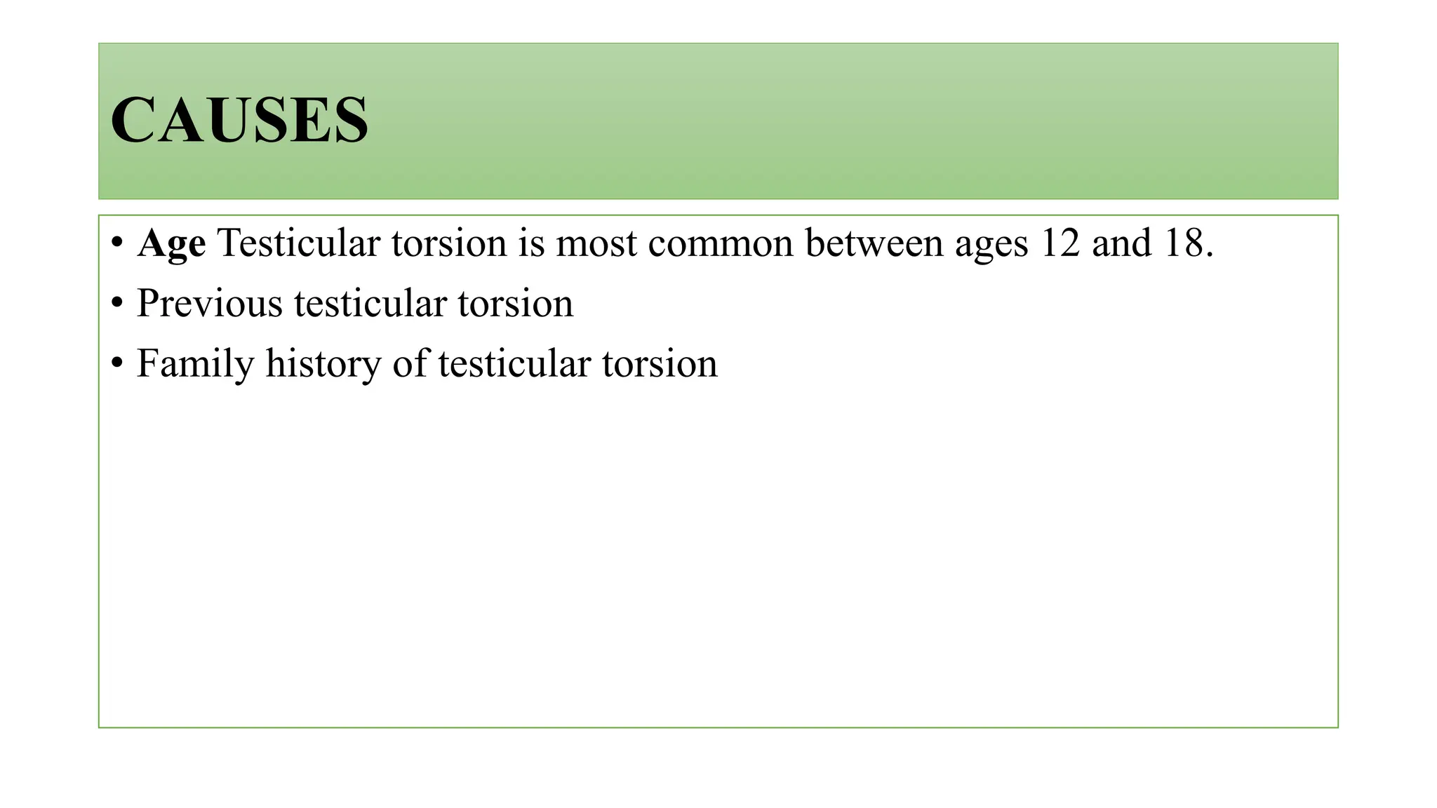 Testicular Torsion & Testicular cancer.pptx