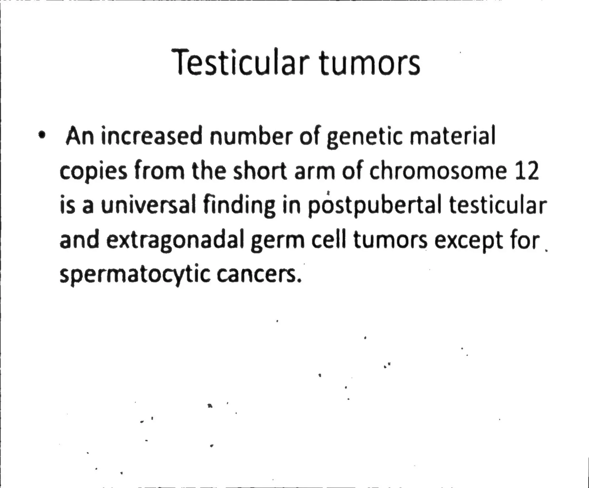 Benign Testicular Tumors - Surgical Aspect | PPT