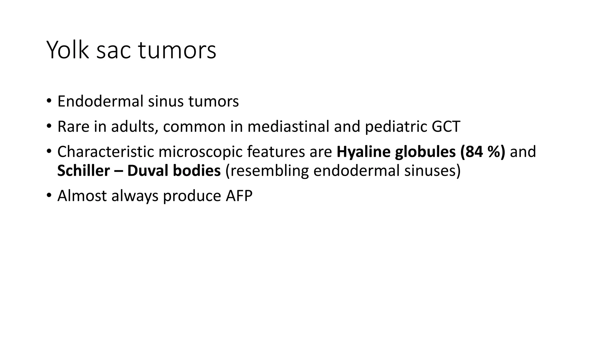 Testicular Tumors Etiopathogenesis Features And Treatment Ppt