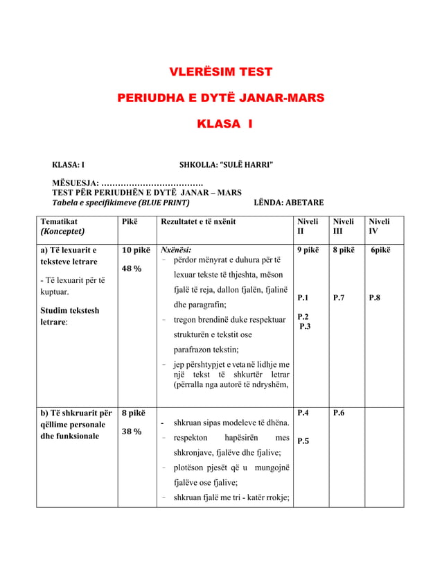 Testime periudha-e-2-kl-1-5-converted | PDF