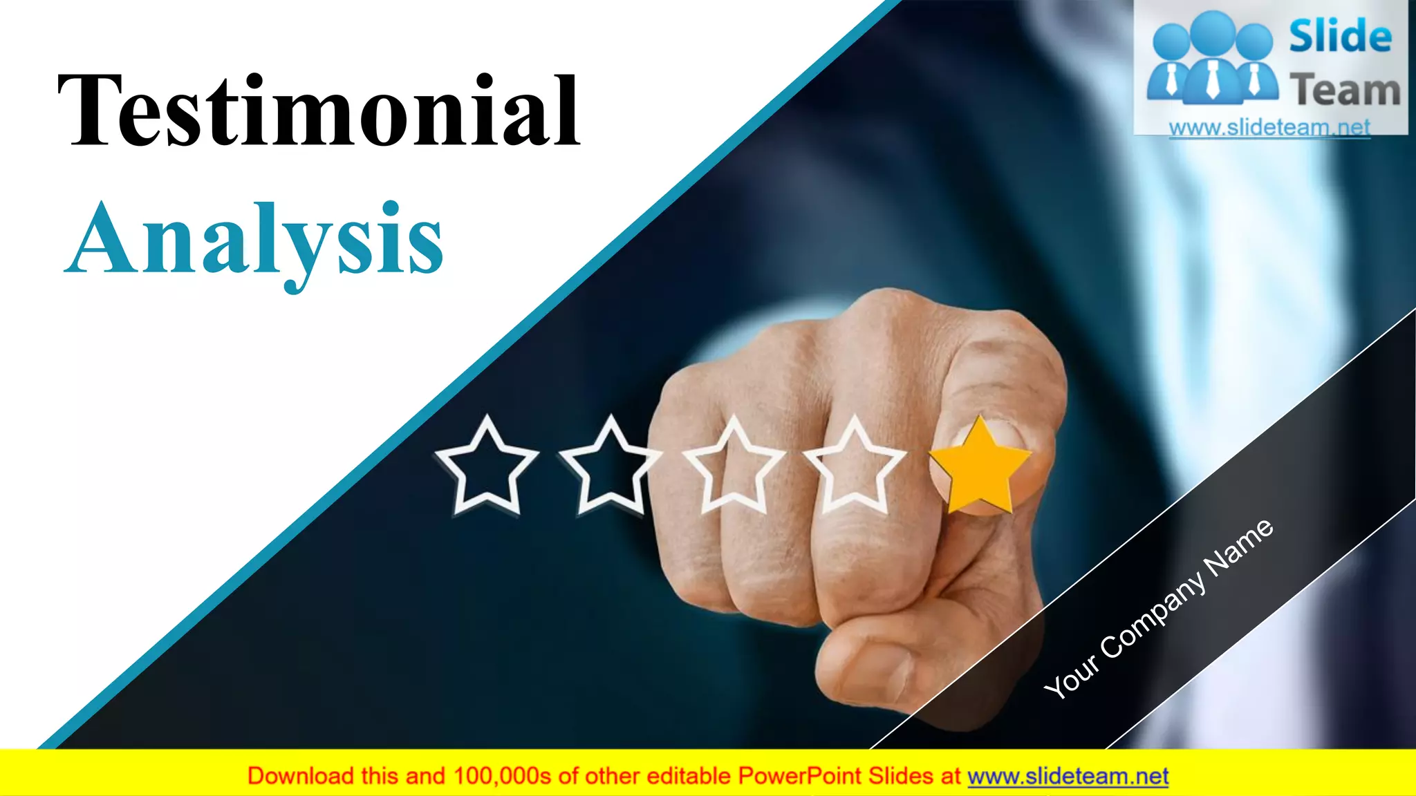 Testimonial Analysis PowerPoint Presentation Slides | PPT