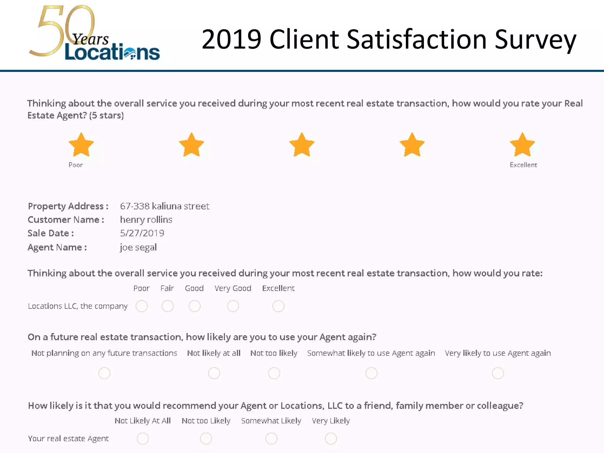 Testimonial tree | PPTX