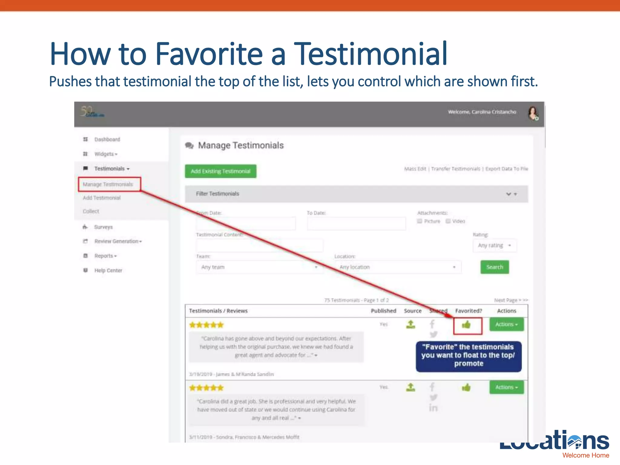 Testimonial tree | PPTX