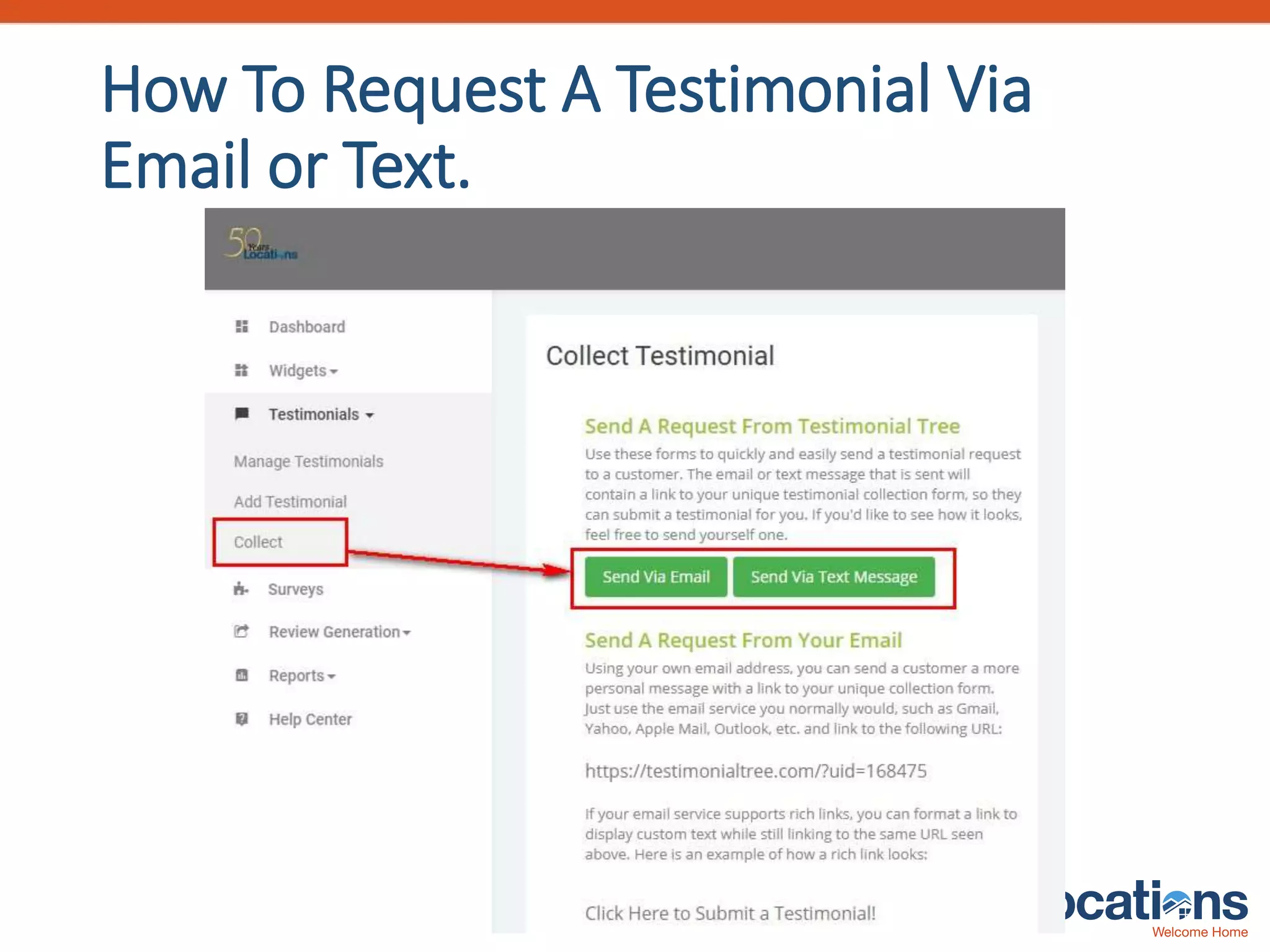 Testimonial tree | PPTX