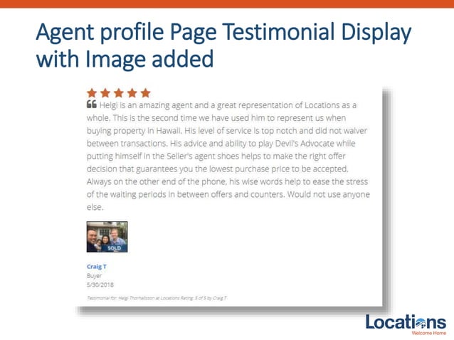 Testimonial tree | PPTX