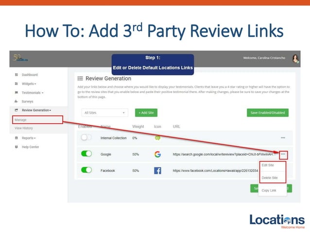 Testimonial tree | PPTX
