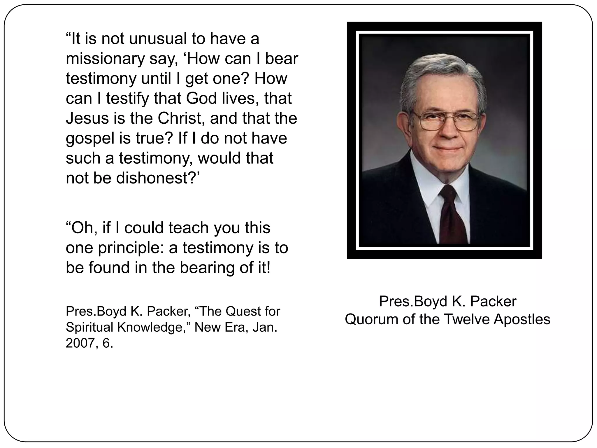 Testimony | PPTX
