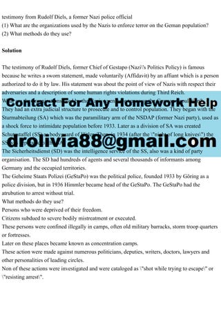 testimony from Rudolf Diels, a former Nazi police official(1) What.pdf ...
