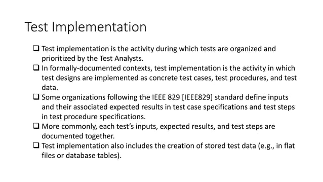 Test Implementation.pptx