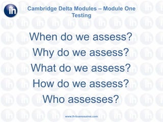 Testing | PPTX | Educational Assessment | Education