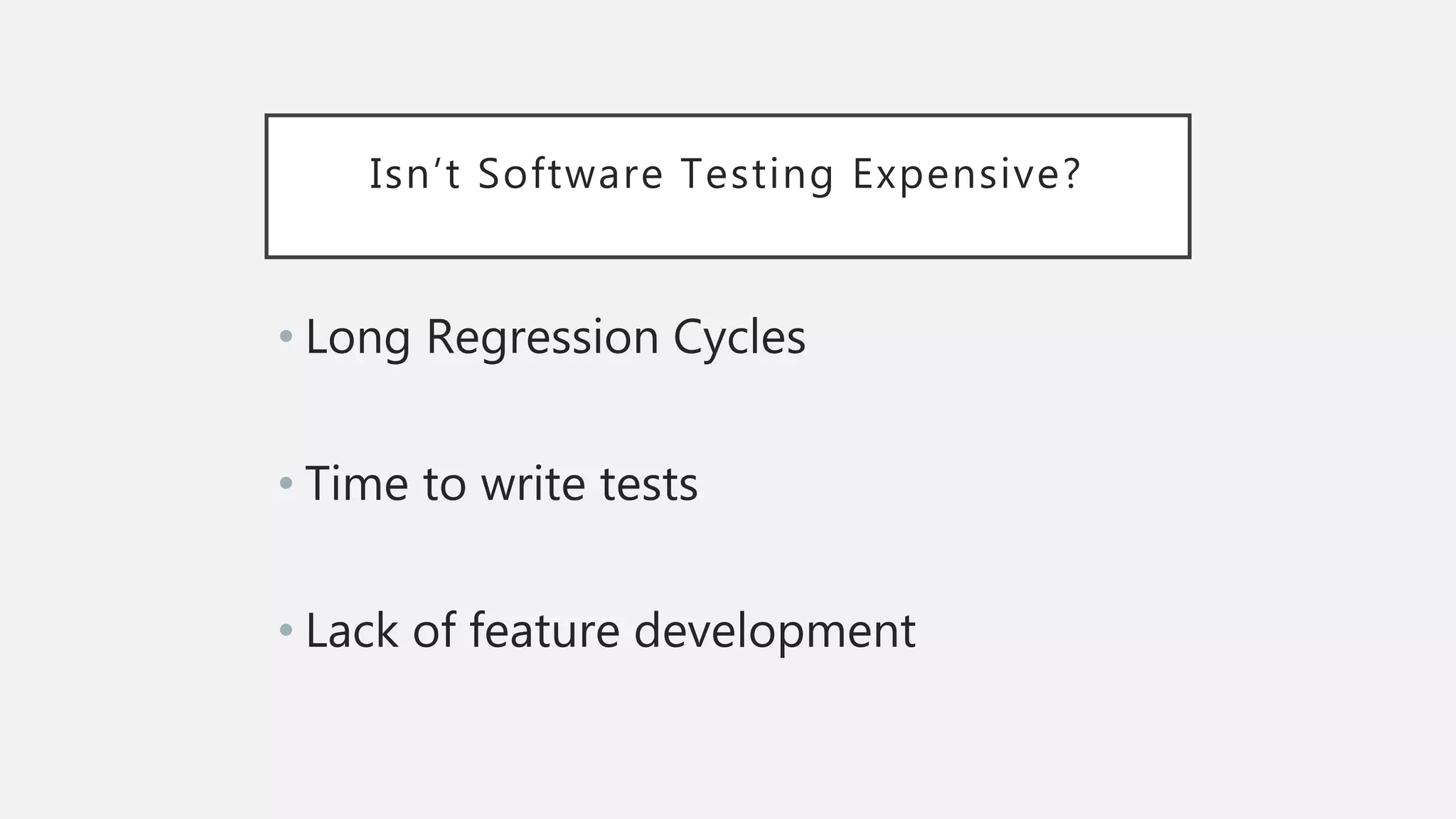 Software Testing, Everyone's responsibility | PPT