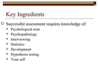 psychological Testing | PPT