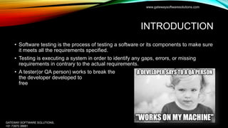 SoftwareTesting | PPT