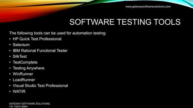 SoftwareTesting | PPT