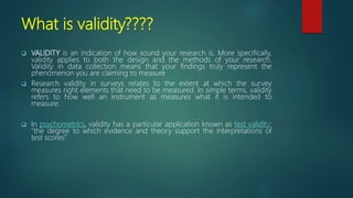 VALIDITY | PPTX