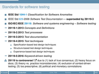 Testing: an Introduction and Panorama | PDF