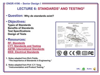 Standards, Codes, and Specifications: NDT | PPTX