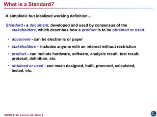 Standards, Codes, and Specifications: NDT | PPTX