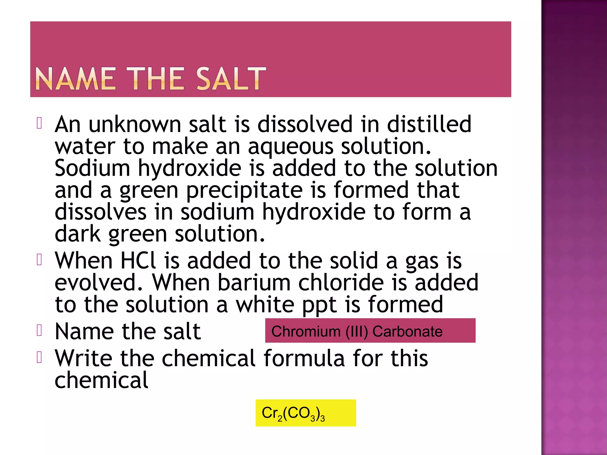 Testing and-identifying-anions | PPT