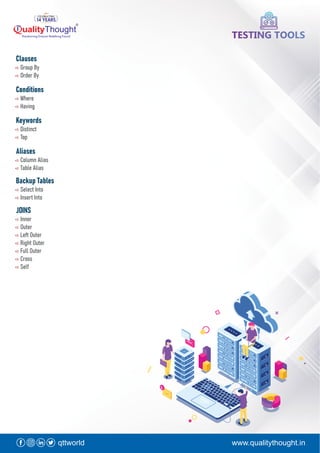 Testing Tools Training Course curriculum | PDF