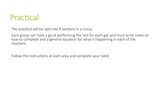 Testing-for-Gases in the laboratory pptx | PPTX