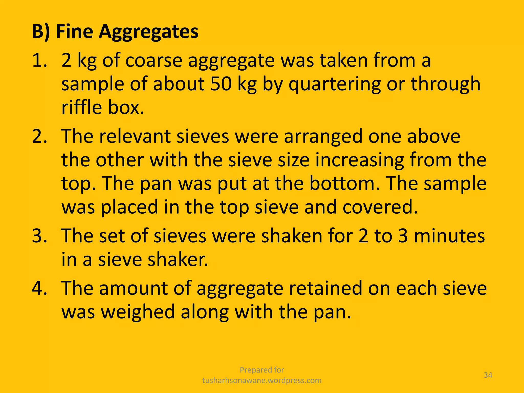 Testing of concrete materials | PPTX