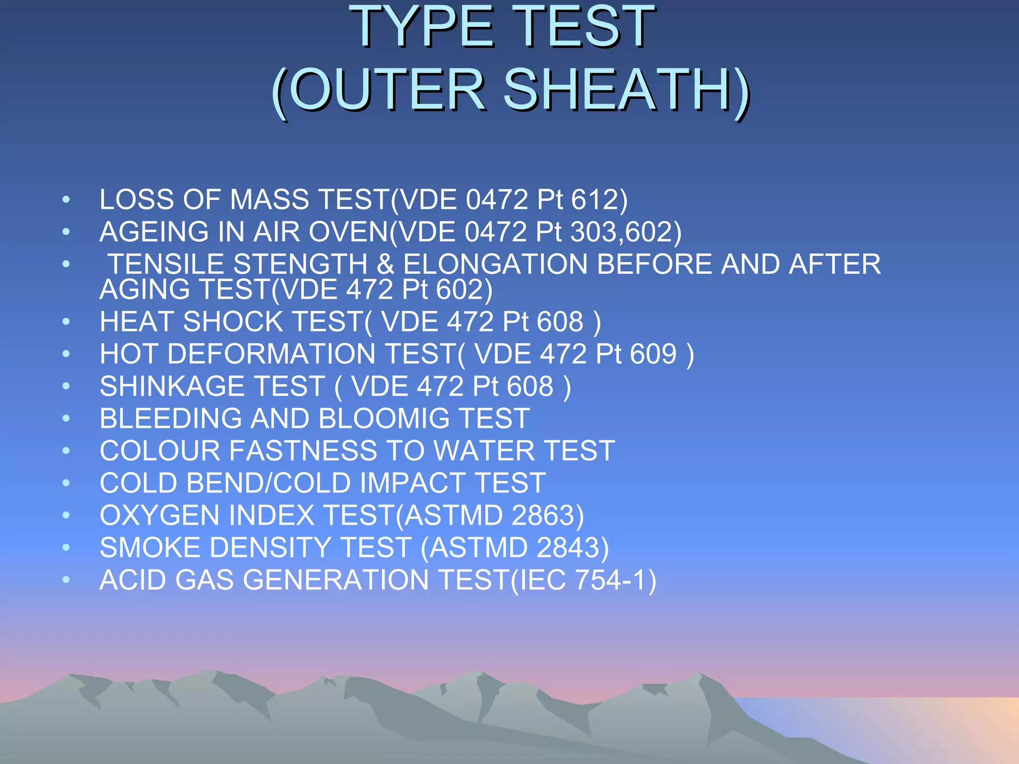 Testing Of Instrumentation Cable | PPT