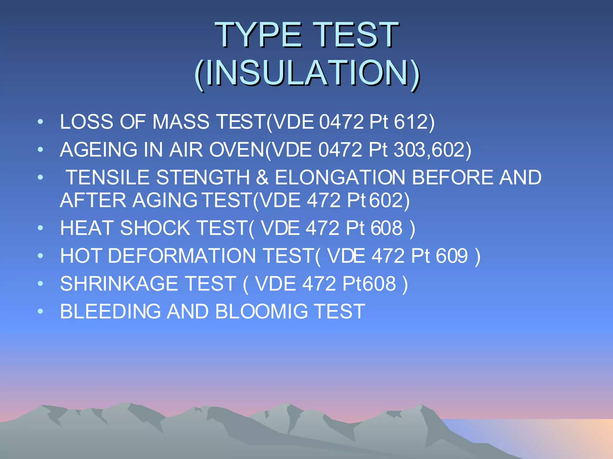 Testing Of Instrumentation Cable | PPT