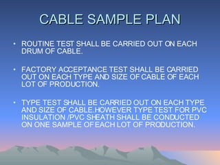 Testing Of Instrumentation Cable | PPT