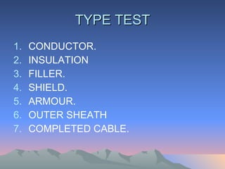 Testing Of Instrumentation Cable | PPT