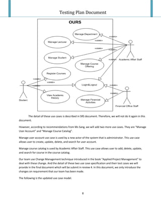 Testing Plan Test Case | PPT
