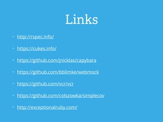 Testing sad-paths | PDF | Internet for Beginners | Internet