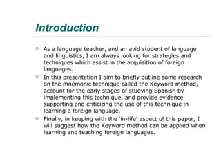 Testing The Keyword Method | PPT