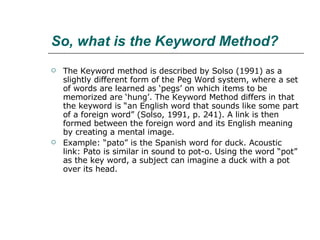 Testing The Keyword Method | PPT