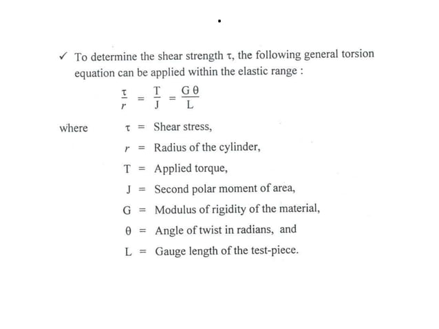 Mechanical tests of metals | PPT
