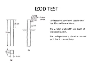 Mechanical tests of metals | PPTX