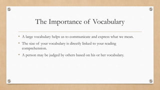 TESTING-VOCABULARY-KNOWLEDGE........pptx
