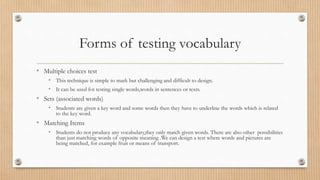 TESTING-VOCABULARY-KNOWLEDGE........pptx