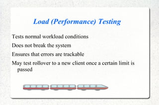 Testing 3: Types Of Tests That May Be Required | PPT