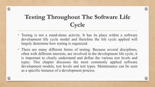 Testing 3 test design techniques | PPT