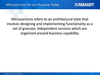 Testing a Microservices Architecture | PPT