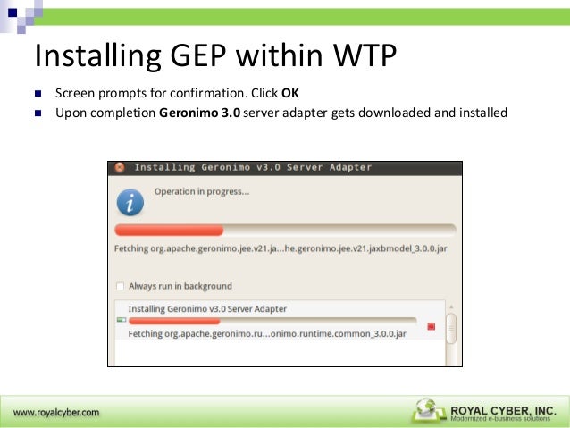 Testing And Deploying Hats Application On Apache Geronimo Server 11