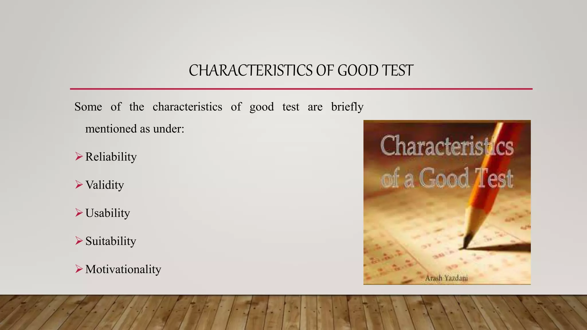 Testing and evaluation | PPTX