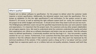 Testing and quality romi | PPT