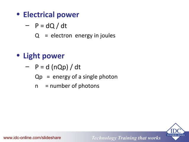 Testing And Troubleshooting Fiber Optic Cables Ppt Physics Science