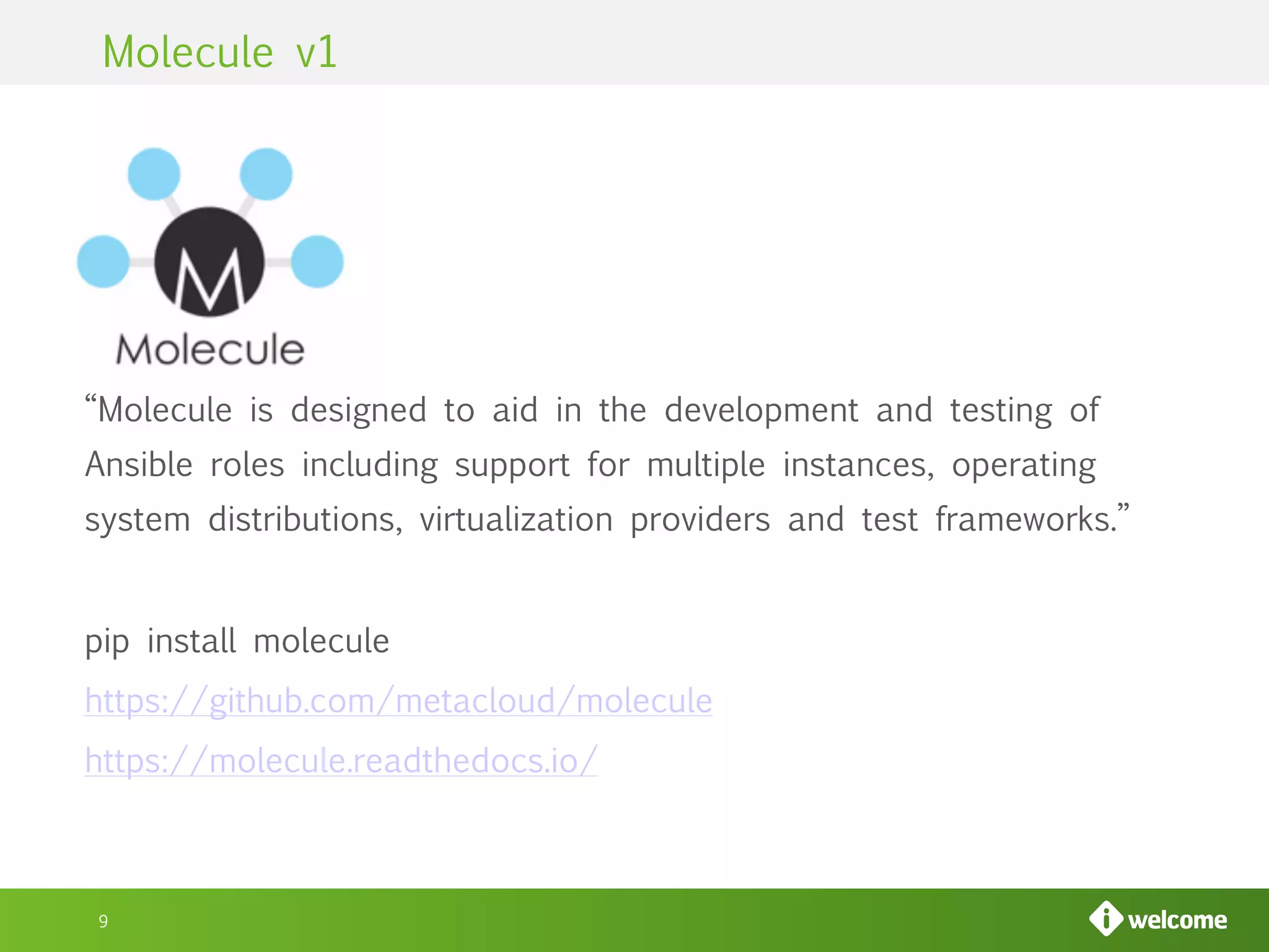 Testing ansible roles with molecule | PPT Testing ansible roles with molecule | PPT