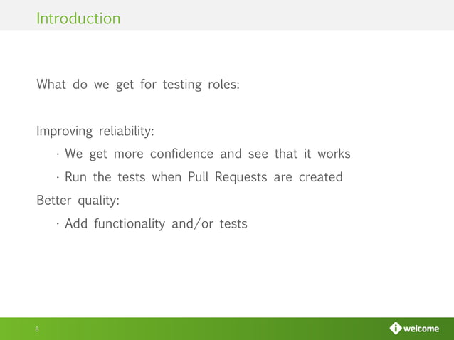 Testing ansible roles with molecule | PPT Testing ansible roles with molecule | PPT