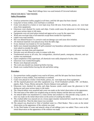 Testing antacids lab (autosaved) | DOC