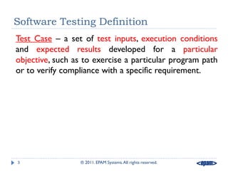 Testing artifacts test cases | PDF