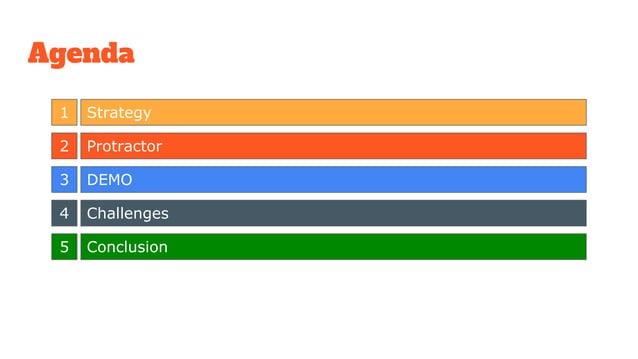 Testingar Xx Protractor E2e Test Framework Introduction What We Have Learned Por Ignacio 